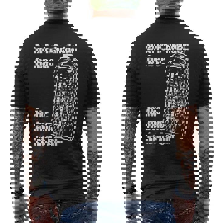 Ban Pre Shredded Cheese Make America Grate Again Meme Men's T-shirt ...