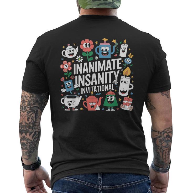 Creator Ink Inanimate Insanity Black And White Men's T-shirt Back Print ...