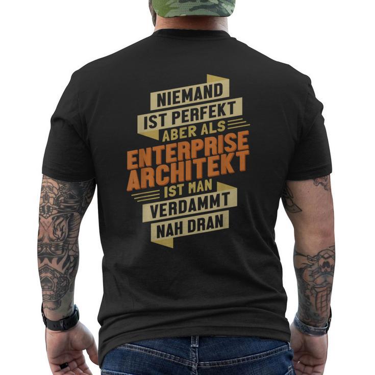 Enterprise Architect Almost Perfect It Software Architect Men's T-shirt ...