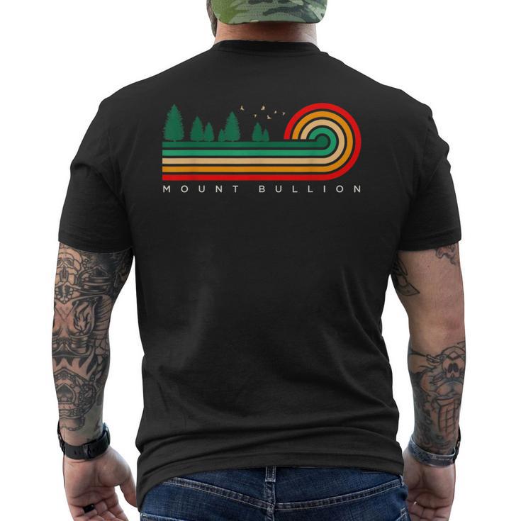 Evergreen Vintage Stripes Mount Bullion California Men's Back Print T ...