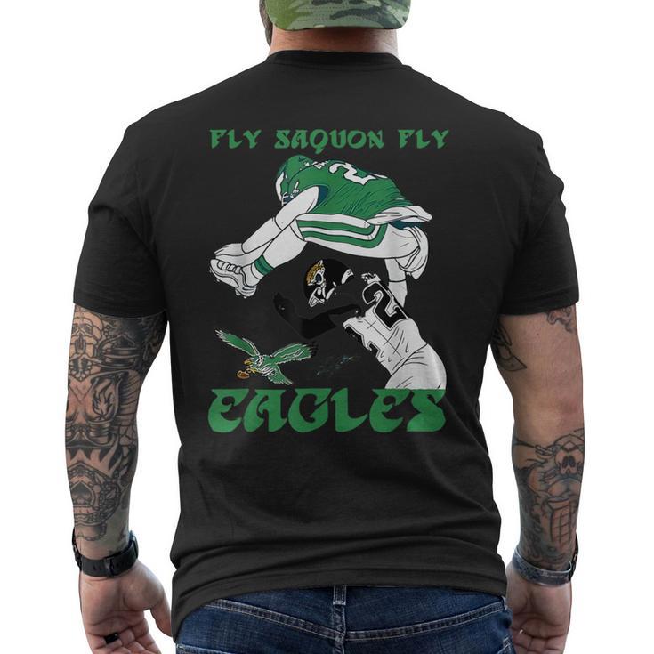 Fly Saquon Fly Eagles Barkley The Reverse Hurdle 2024 Men's T-shirt ...