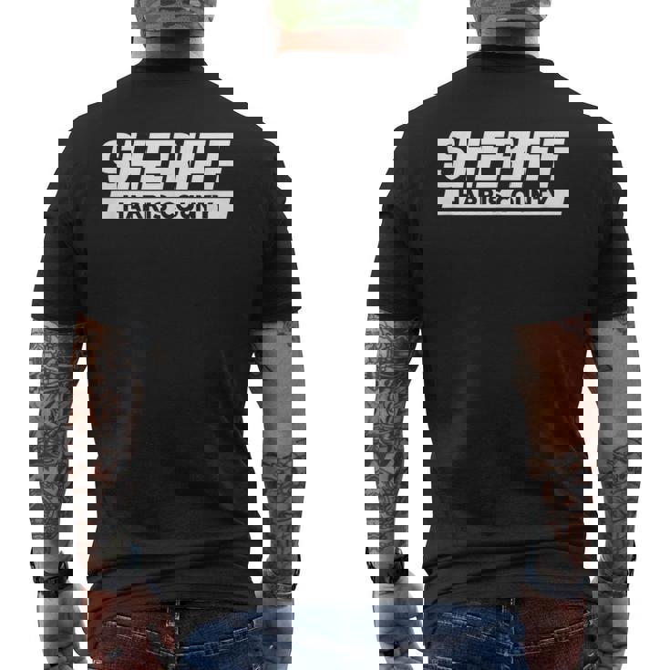 Harris County Texas Sheriff Deputies Police Uniform Duty Men's T-shirt ...