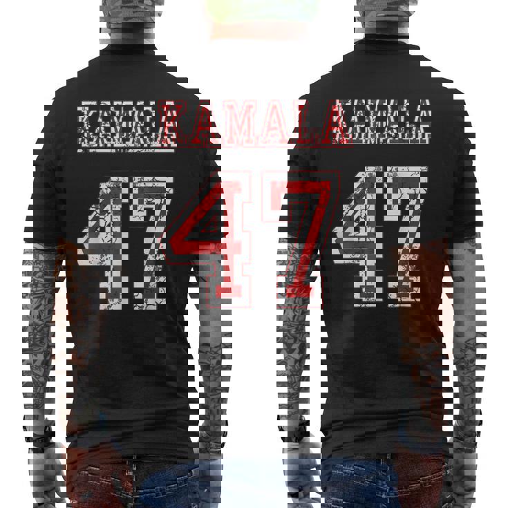 Kamala Harris 47 Th President Usa America 2024 Election Men's T-shirt Back Print | Mazezy UK