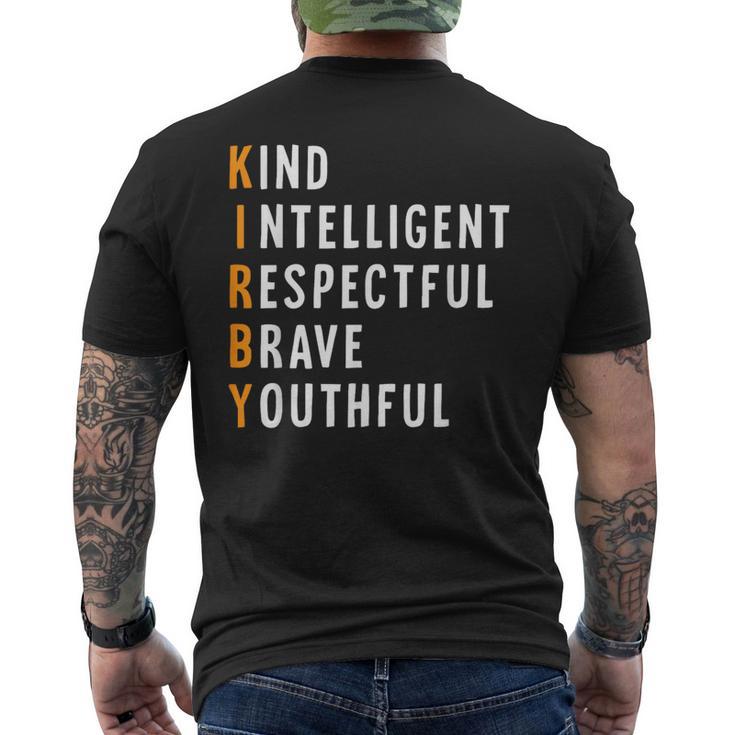 Kirby Name Definition Meaning Birthday Men's T-shirt Back Print - Seseable