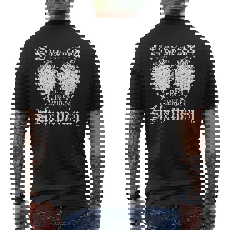 Medieval Renaissance Festival Shrubbery Quote Ren Faire Men's T-shirt ...