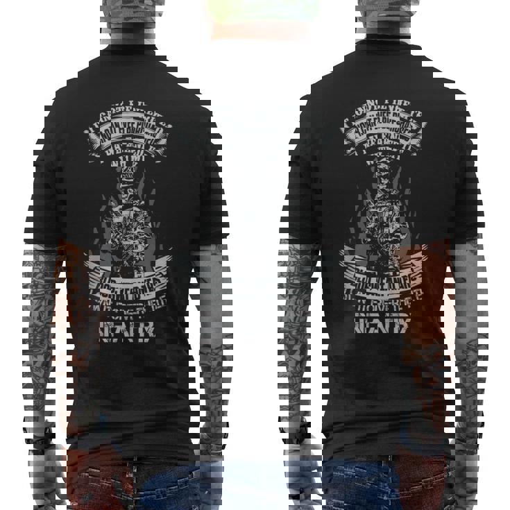 Own Forever The Title Us Army Infantry Veteran Infantryman Men's T ...