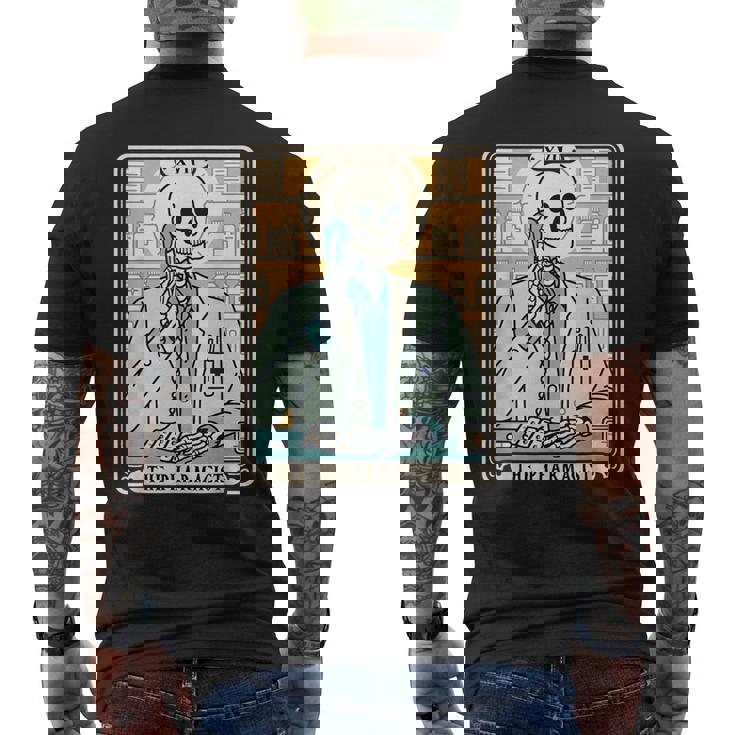 The Pharmacist Pharmacy Tech Tarot Card Skeleton Pharmd Men's T-shirt ...