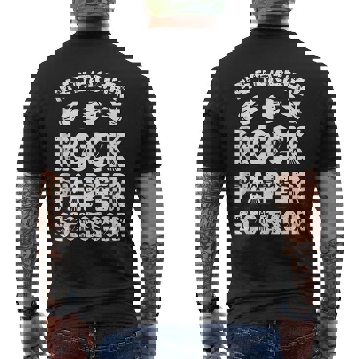 Physical Education PE Teacher Rock Paper Scissor Funny Tank Top Men's ...