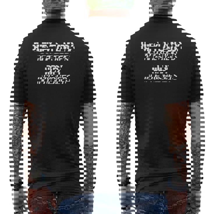 Puffy Daddy In The Streets Diddy In The Sheets Men's T-shirt Back Print ...