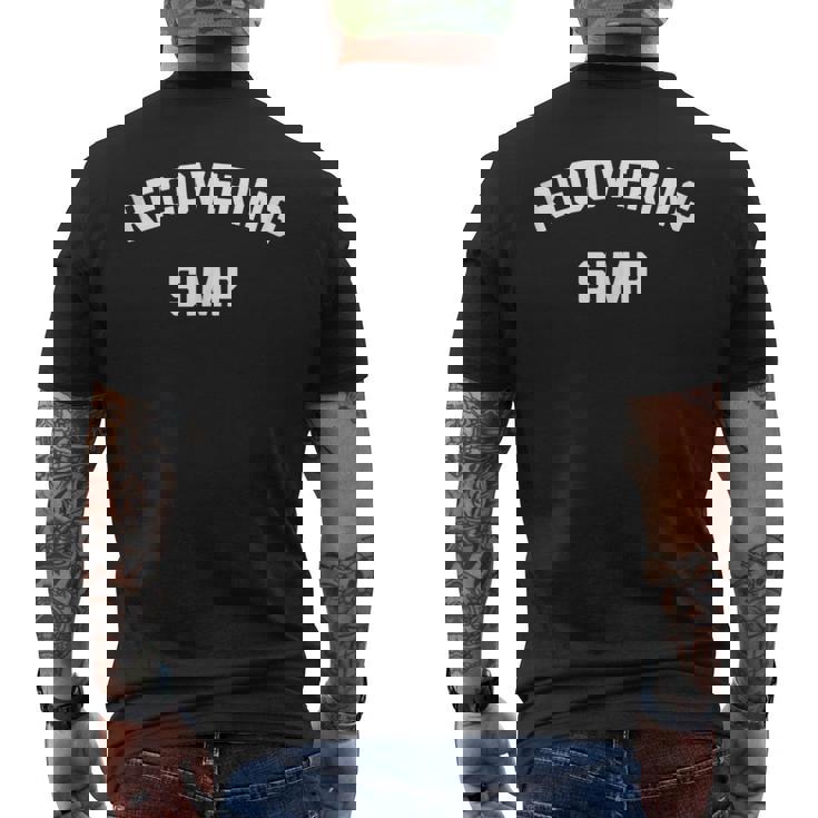 Recovering Simp Simps Meme Men's T-shirt Back Print - Monsterry