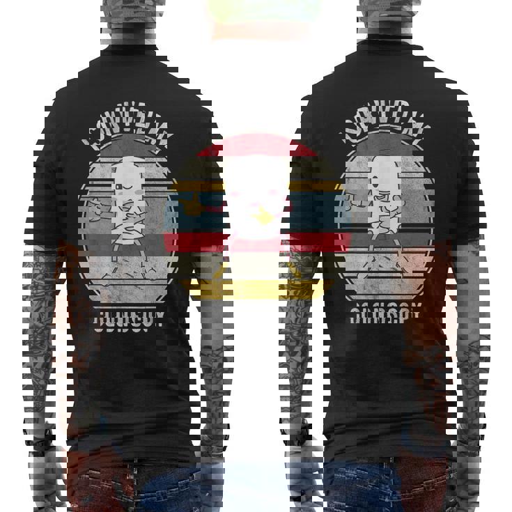 I Survived My Colonoscopy Survivor Hospital Patient Men's T-shirt Back ...