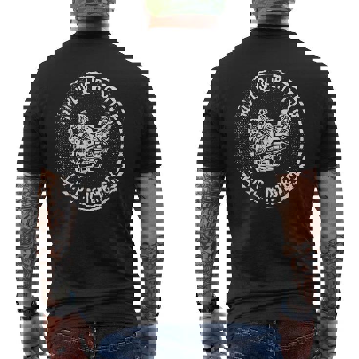 Sxs Utv Rollover Club Vip Member Off-Road Adventures Men's T-shirt Back ...