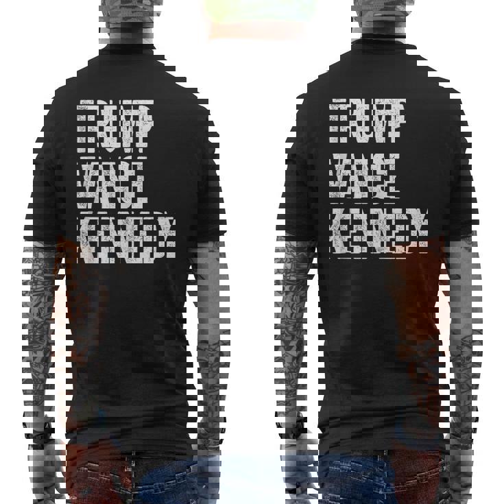 Trump Vance Kennedy Presidential Campaign Flag Usa 2024 Red Men's T ...