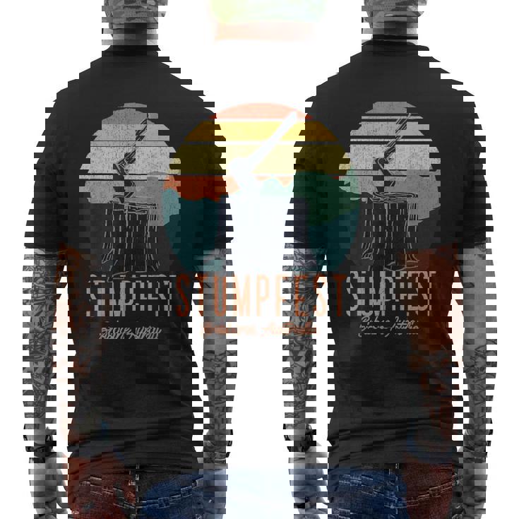 Vintage Stumpfest 2024 Brisbane Get Sweaty Men's T-shirt Back Print ...