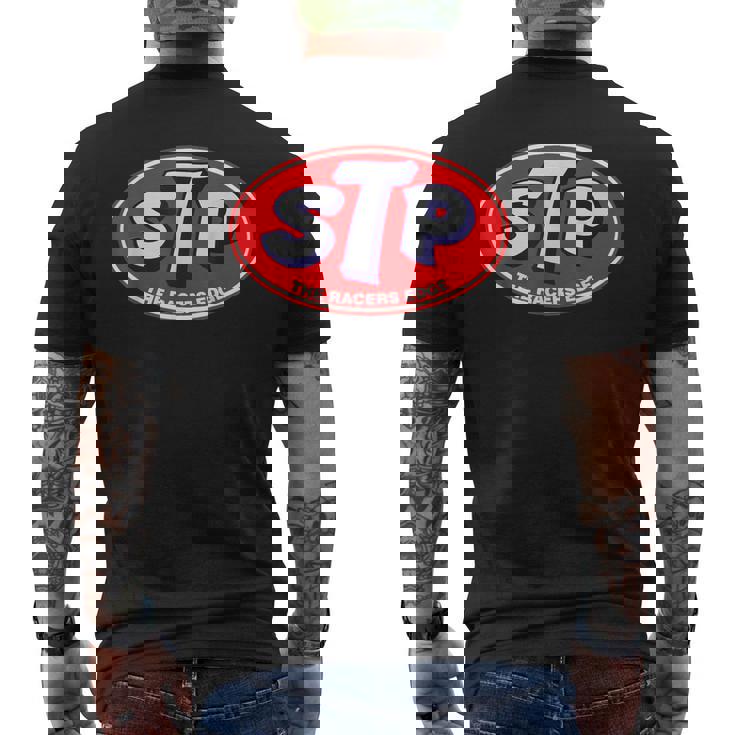 Vintage Retro Stp Motor Oil Metal Sign Racing Bikes Cars Men's T-shirt ...