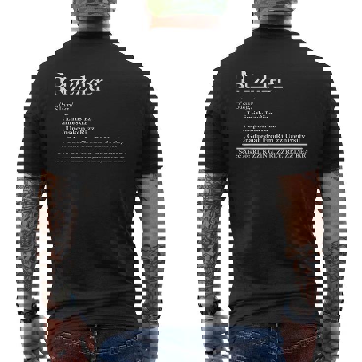 W Rizz The Rizzler Definition Meme Quote Saying Men's T-shirt Back ...