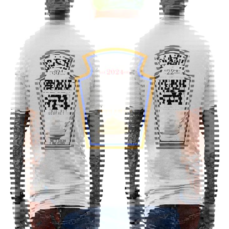 Blue Mayonnaise Diy Halloween Costume Mayo Condiments Men's T-shirt ...