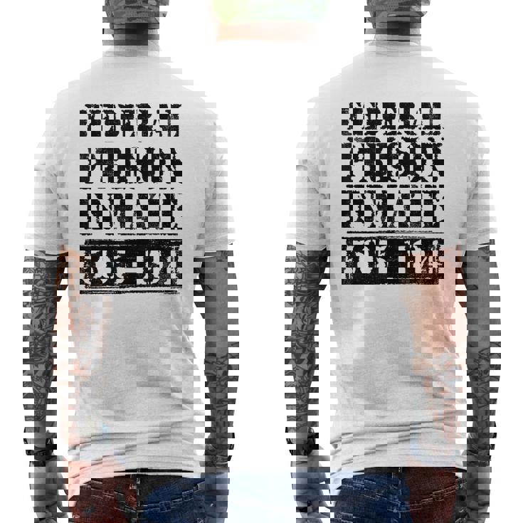 Federal Prison Inmate Jail Halloween Costume Party Fun Men's T-shirt ...