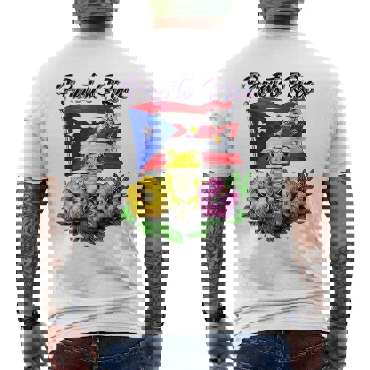 Boricua Coqui Frog Taino Puerto Rico Puerto Rican Flag Men's T-shirt ...