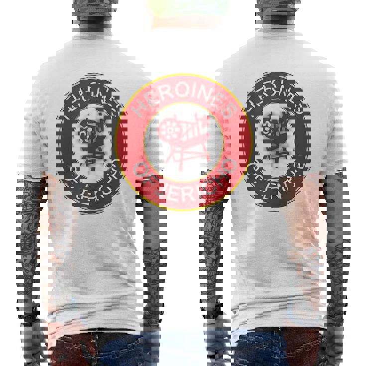 Heroines Of Jericho Spinning Wheel Symbol Masonic Oes Men's T-shirt ...