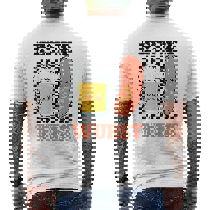 Oktoberfest German Drinking He's The Wurst Couple Matching Men's T ...