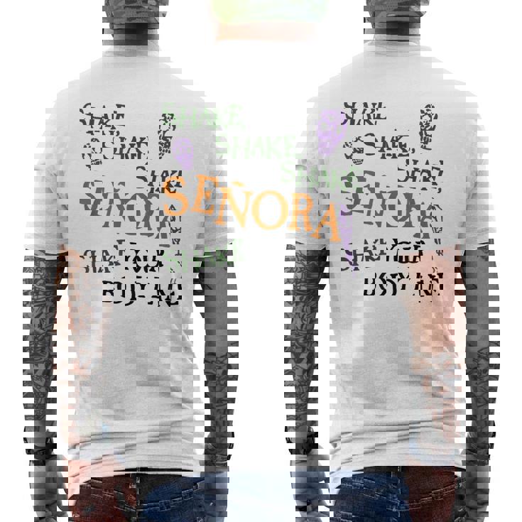 Shake Shake Shake Senora Shake Your Body Line Men's T-shirt Back Print ...