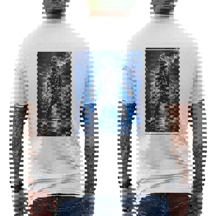 Stay Behind Me Kitten Cringy Werewolf Meme Cringe Alpha Wolf Men's T ...