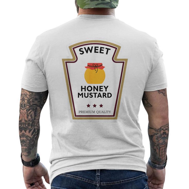 Sweet Honey Mustard Condiment Group Costume Men's T-shirt Back Print ...
