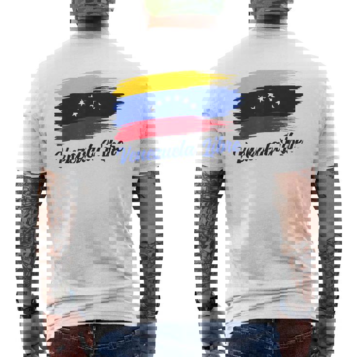 Venezuela Flag Proud American Venezuelan Venezuela Libre Men's T-shirt ...
