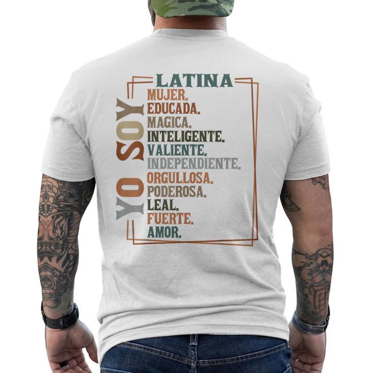 Yo Soy Latina Mujer Educada Magica Hispanic Heritage Month Men's T ...