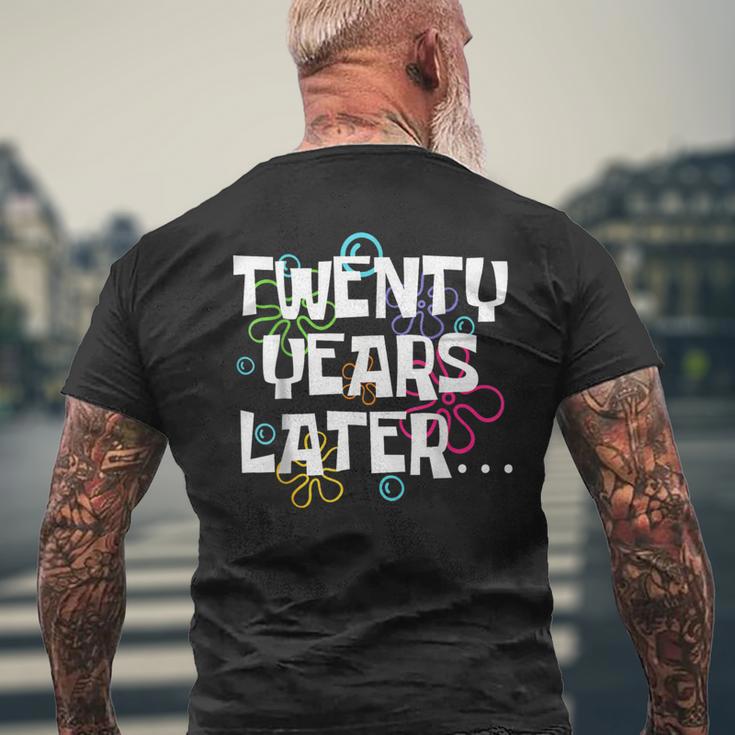 20Th Birthday Party Twenty Years Later 20 Year Old Men's T-shirt Back ...