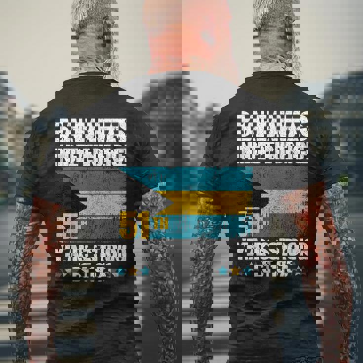 Bahamas Independence Day Bahamas 51Th Celebration Men's T-shirt Back ...