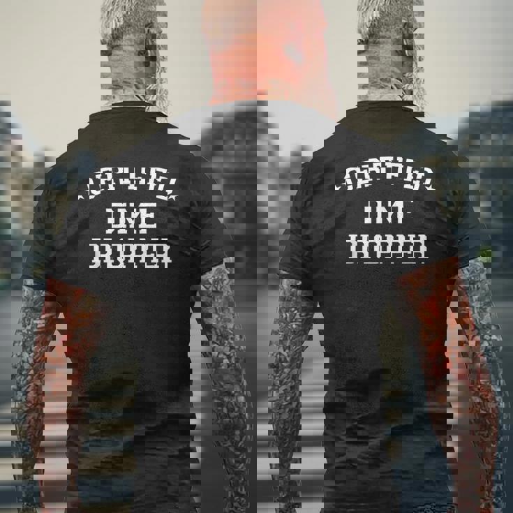 Basketball Player Certified Dime Dropper Playmaker Men's T-shirt Back ...