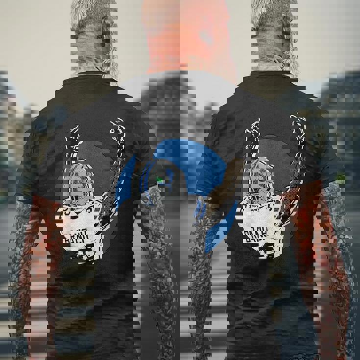 Brian Branch Middle Finger Men's T-shirt Back Print | Mazezy