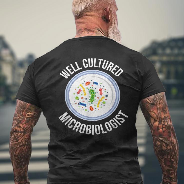 Cultured Microbiologist I Microbiology Petri Dish Labor Men's Back ...