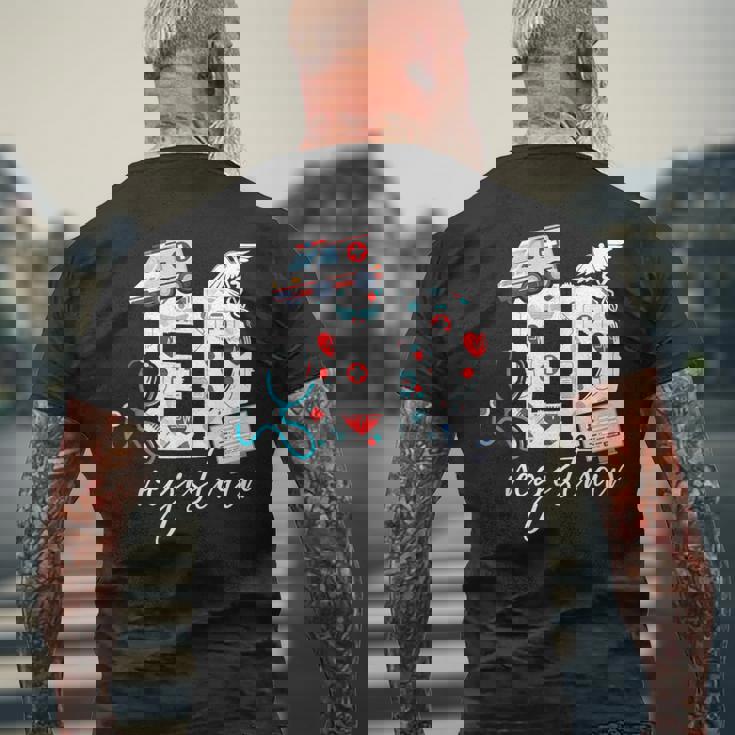 Ed Registrar Patient Registration Appreciation Men's T-shirt Back Print ...