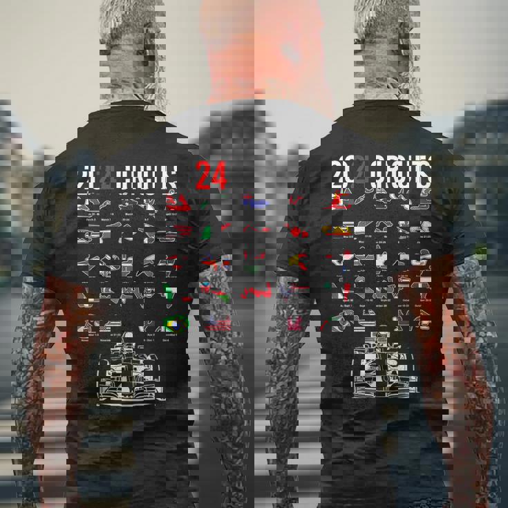 Formula Racing 2024 Open Wheel Race Car Fan World Circuits Men's T ...