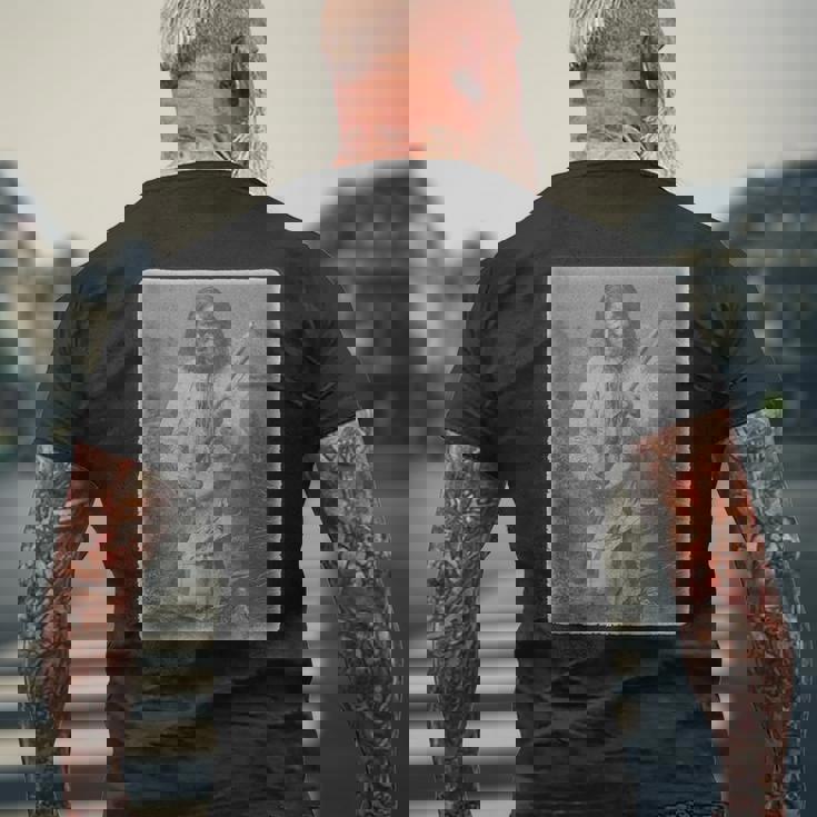 Geronimo Apache Native American Indian Hero Arizona Men's T-shirt Back ...