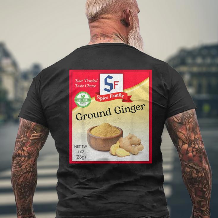 Ground Ginger Condiment Costume Holiday Spice Group Costumes Men's Back ...