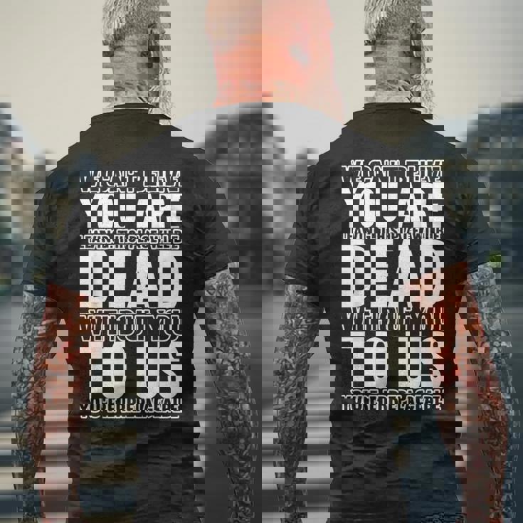 Job Change Coworker Farewell Party Men's T-shirt Back Print - Monsterry