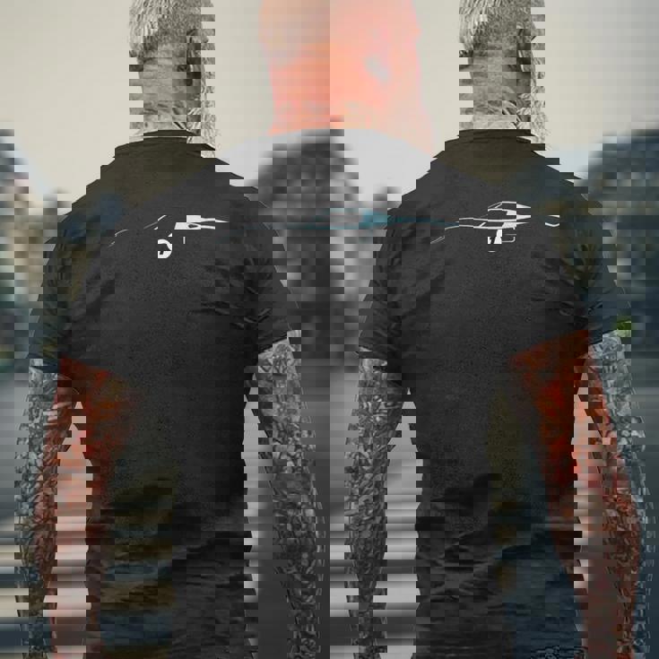 Legendary Race Car Gt 40 Iconic Racing Legend Silhouette Men's T-shirt ...