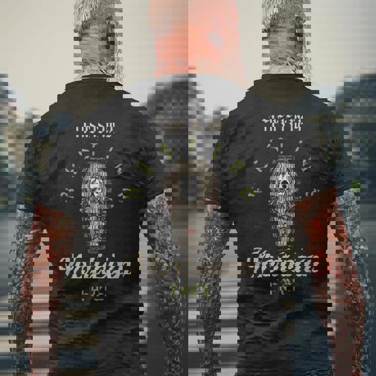 Mortician Face Skull Skeleton Embalmer Funeral Mortuary Men's T-shirt ...