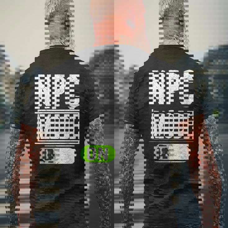 Npc Mode On Non Playable Character Non Player Character Men's T-shirt ...