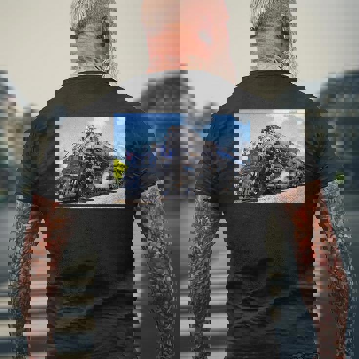 Steam Locomotive Train 4014 Vintage Railroad Big Boy Engine Men's T ...