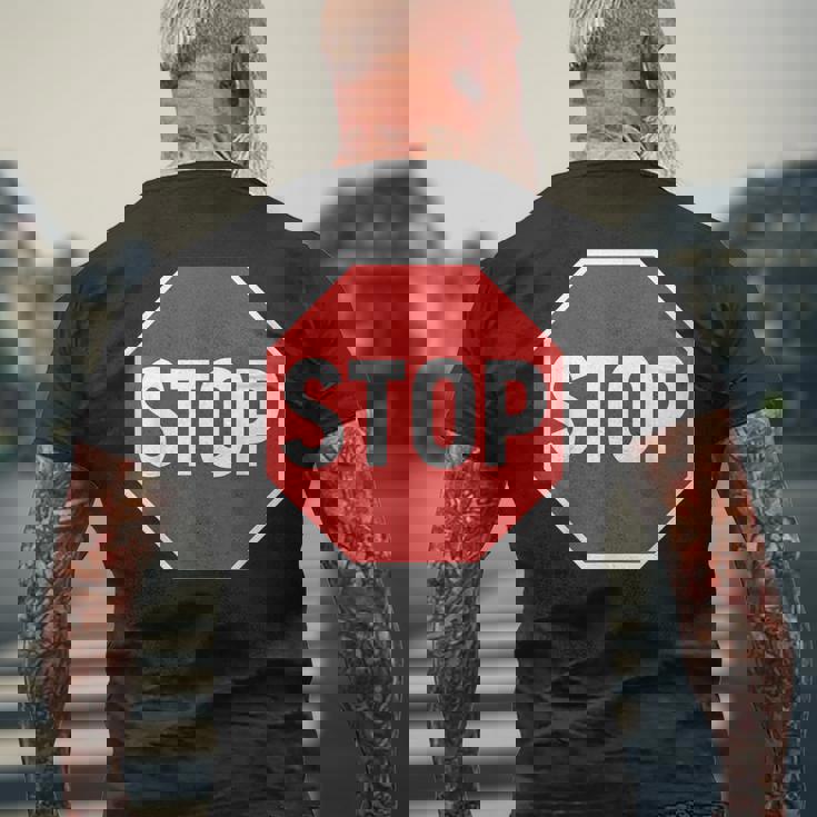 Stop Sign Costume Novelty Road Signs Halloween Outfit Men's T-shirt ...