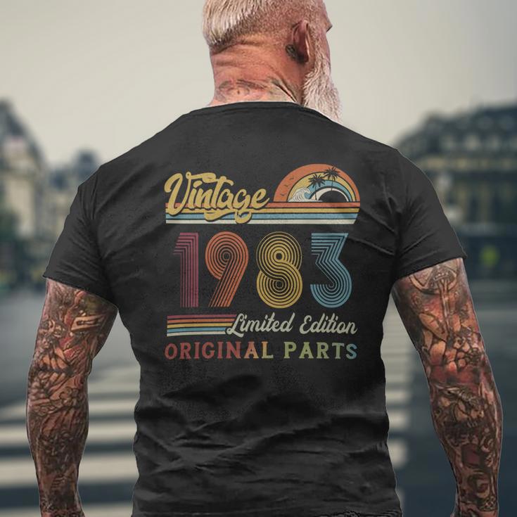 Vintage 1983 Limited Edition Original Parts Men's T-shirt Back Print ...