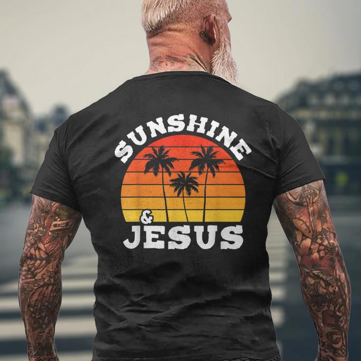 Vintage Religious Jesus Christ And Sunshine Christians Men's T-shirt ...