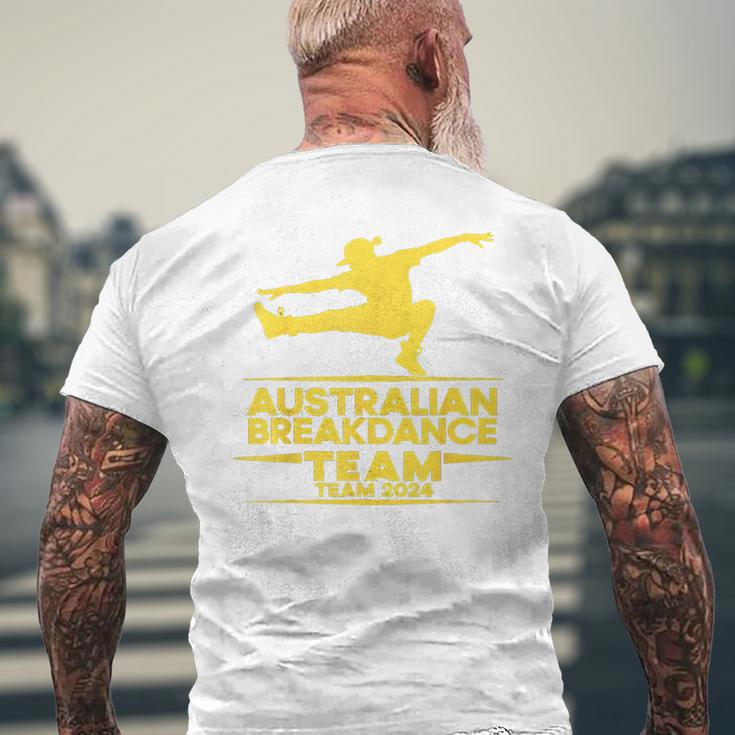 Australian Breakdance Team Breakdancing Meme 2024 Men's T-shirt Back ...