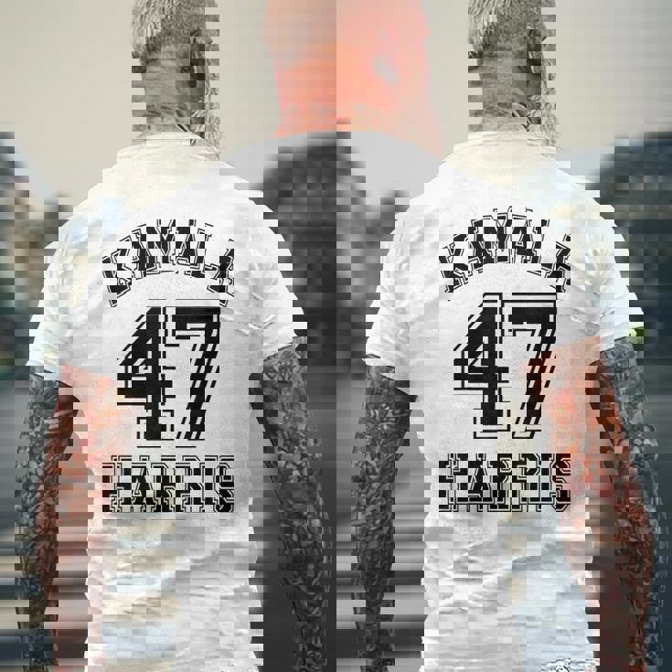 Kamala Harris 47 Team Kamala Harris 2024 Men's T-shirt Back Print ...