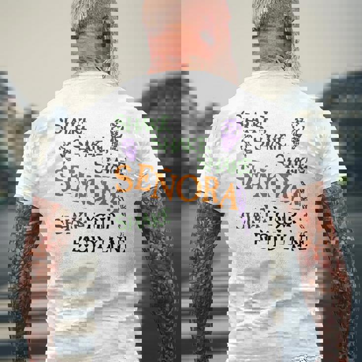 Shake Shake Shake Señora Shake Your Body Line Men's T-shirt Back Print ...